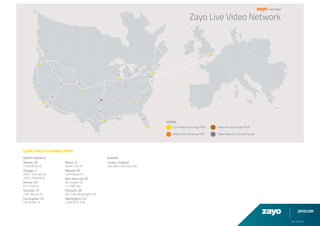 Zayo UK - Global Network Map | PPT