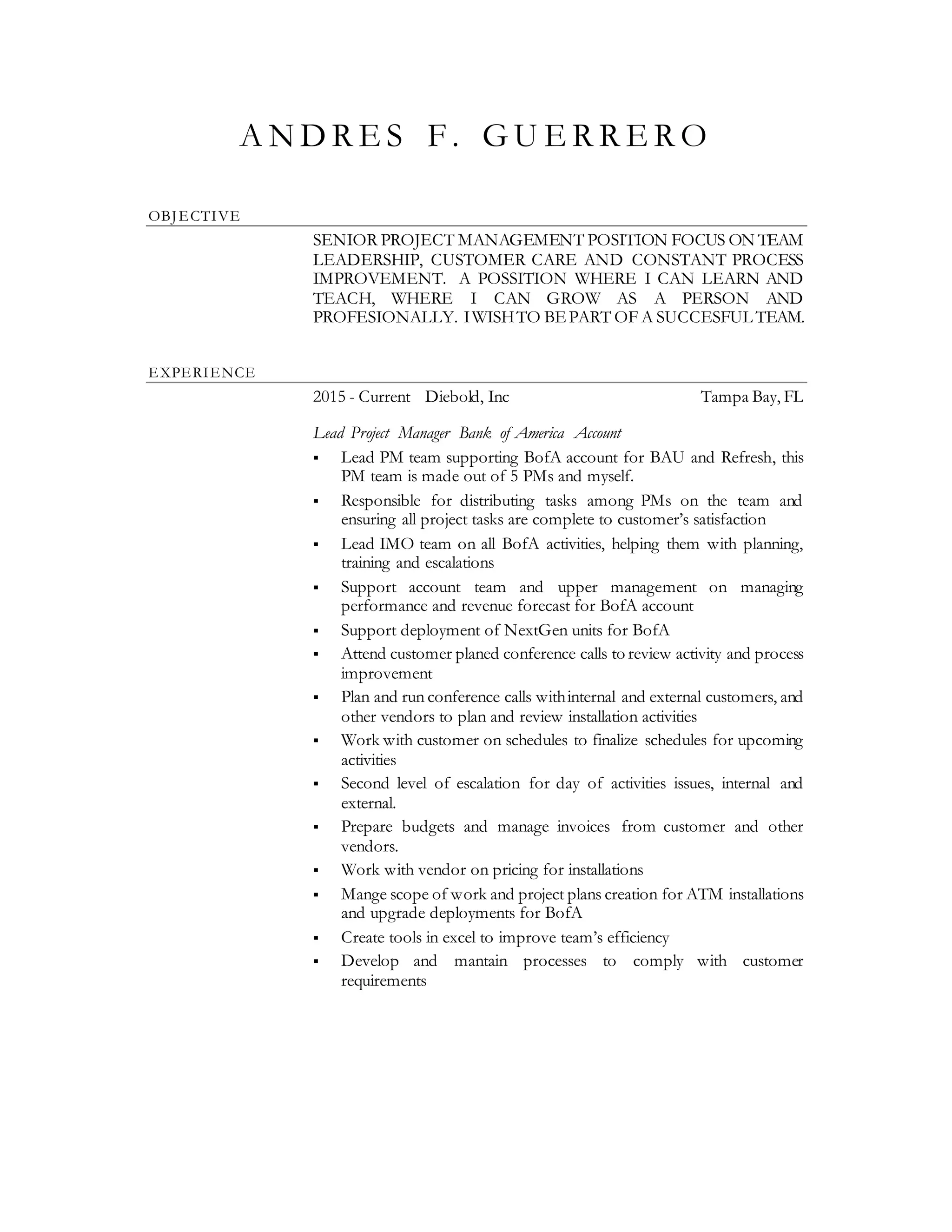 Andres Guerrero Resume | DOCX