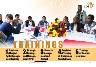 BDS Center for Development Research Company Profile | PPT