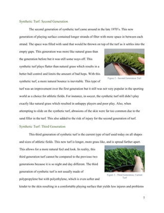 Synthetic Turf or Natural Grass Final Paper | PDF
