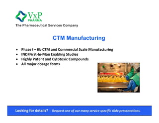 VxP Corporate Presentation CORP-A | PDF