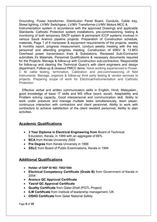 Anish's CV | DOC
