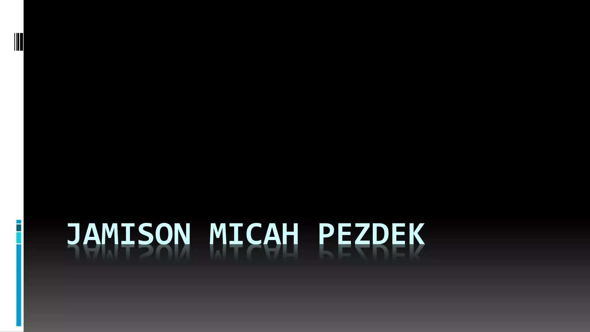 Jamison Micah Pezdek [Autosaved] | PDF