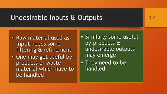 3 Basic + 3 Special Elements of Process