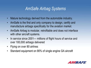 Airbag Overview - CAMI | PPTX | Aviation Industry | Industries