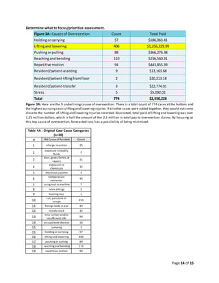 Loss Run Data Analysis-Executive Summary for Todd Loushine Safety 483 ...