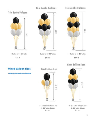 Balloon Catalog 2015 revised 1 | PDF