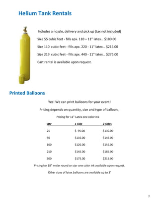 Balloon Catalog 2015 revised 1 | PDF