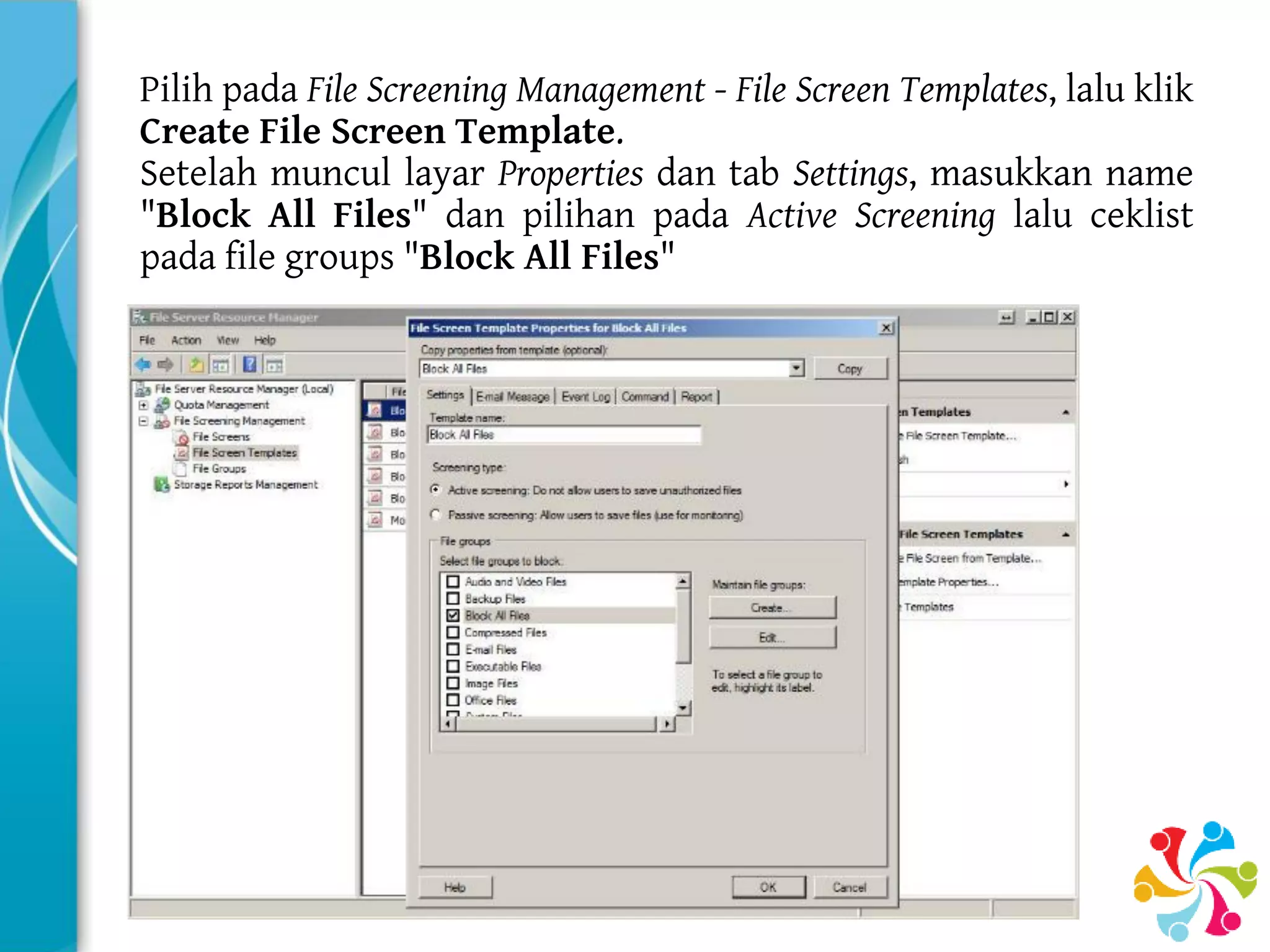 Pencegahan Enkripsi Ransomware dengan FSRM Windows | PPT