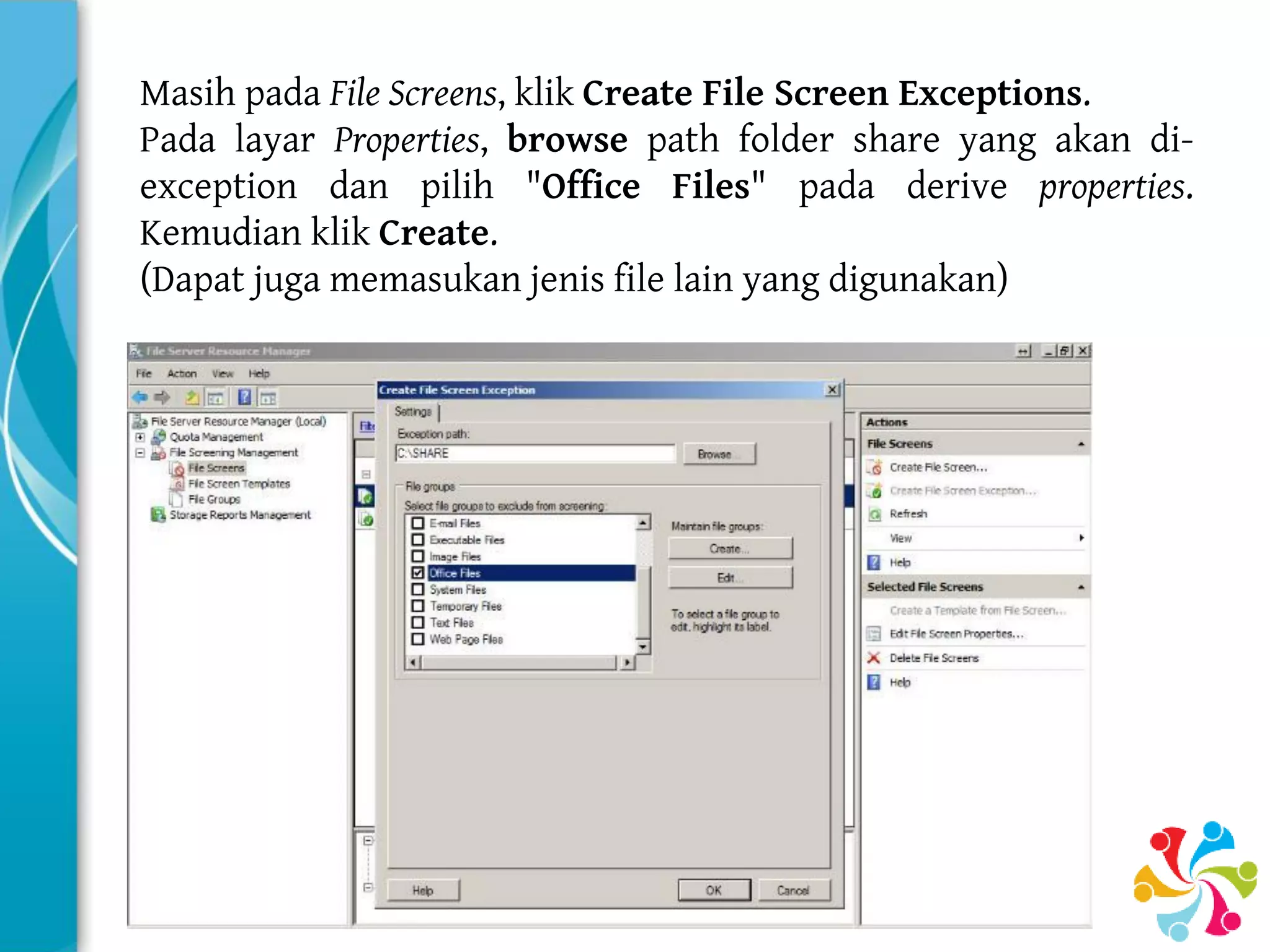 Pencegahan Enkripsi Ransomware dengan FSRM Windows | PPT