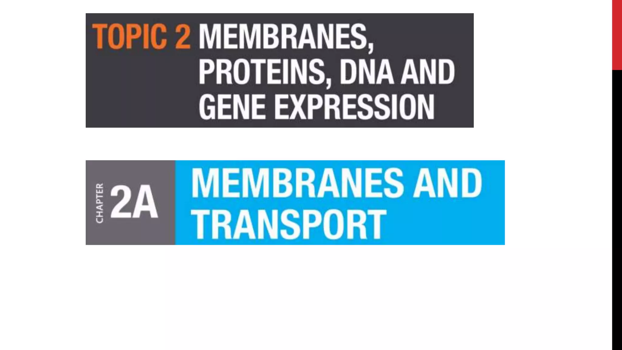 AS Biology - CELL MEMBRANES | PPTX