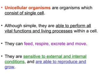 CHAPTER 2: CELL ORGANISATION | PPT