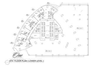 1 cen lower 6th floor plan | PDF