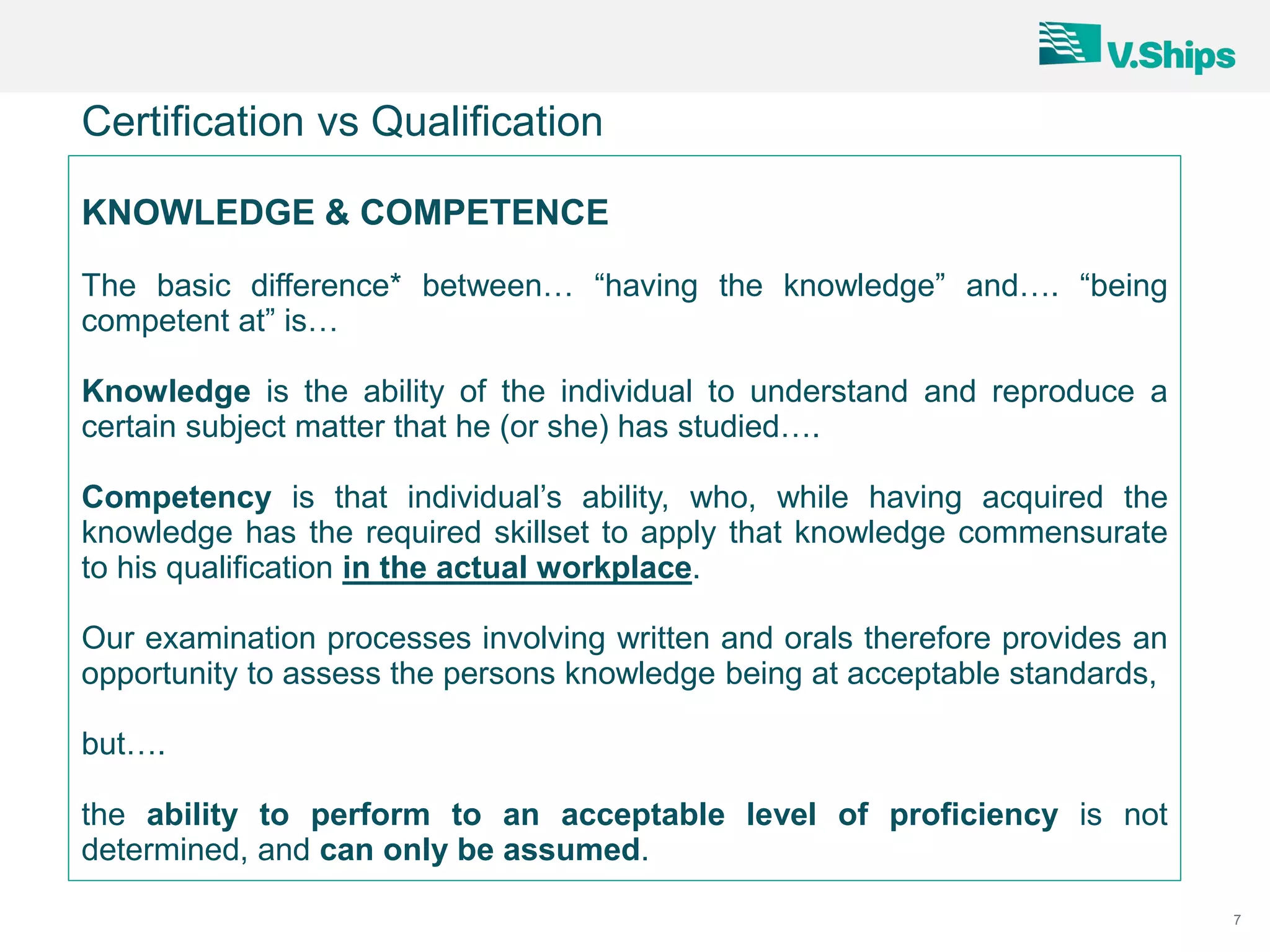 Certification Qualification | PPTX