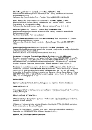 RRHH - Federico Solera Resume 04.2016