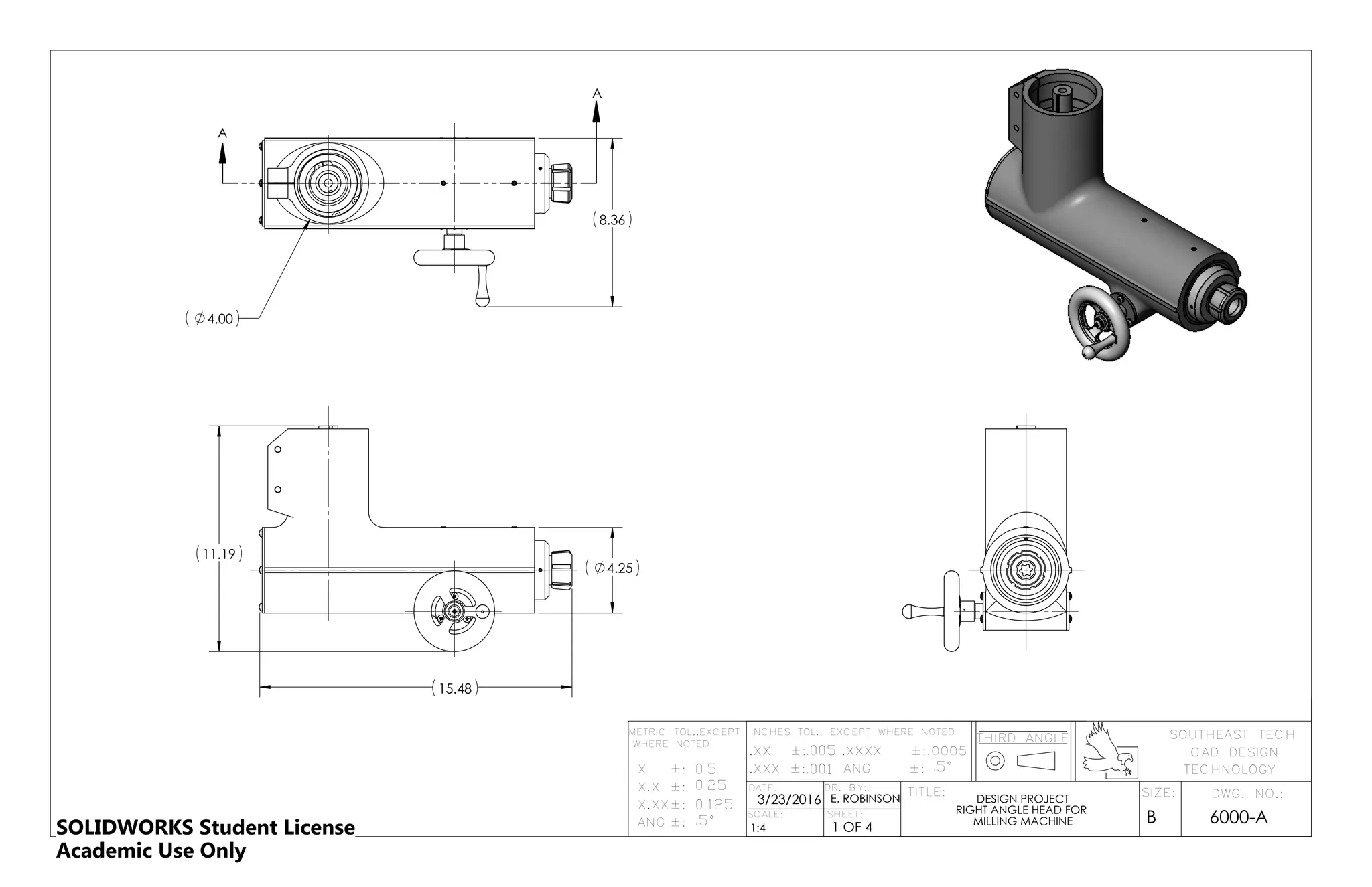 Angle Head Drawing-3-23-16 | PPT