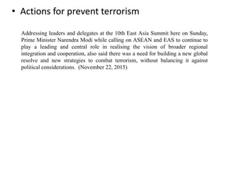 International Terrorism As a World Political Issue | PPTX