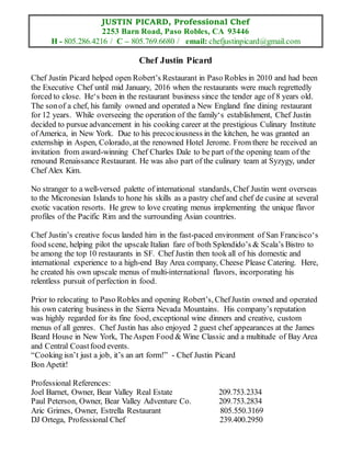 Justin's Bio | DOCX