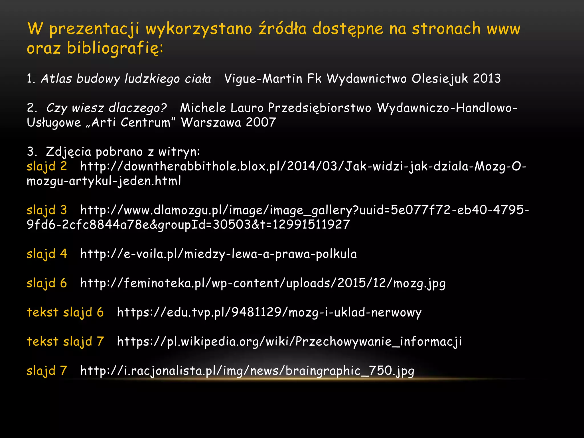Gierczak Klaudia 1C | PPSX | Brain and Nervous System Disorders | Diseases and Conditions