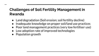 Challenges and opportunities for Soil Fertility Management in Africa | PPTX