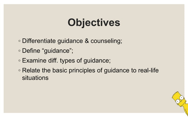 Nature and Meaning of Guidance | PPT | Education