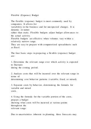 1CHAPTER ONEThe What and Why of BudgetingAn Introduction | DOCX