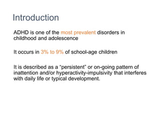 1 characteristics and definition of adhd | PPT