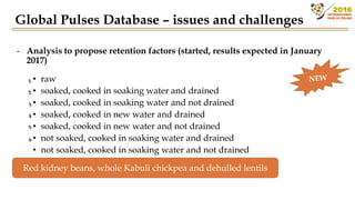 FAO/INFOODS Global Food Composition Database for Pulses | PDF