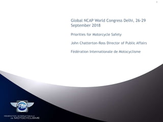 Global NCAP World Congress Session 4, John Chatterton Ross | PPTX