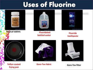 Uses Of Fluorine