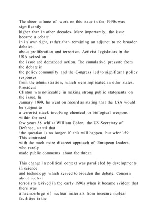 1CHEMICAL, BIOLOGICAL, RADIOLOGICAL AND NUCLEAR (CBR | DOCX