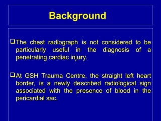Straight Left Heart Border-Dr. Sharfuddin Chowdhury | PPT