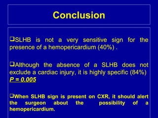 Straight Left Heart Border-Dr. Sharfuddin Chowdhury | PPT