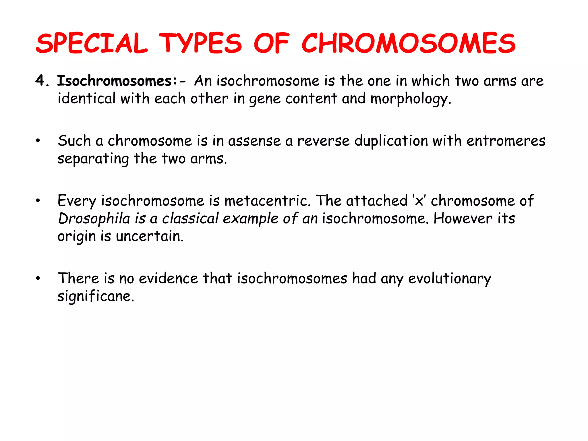 Chromosome Structure & Function | PPTX