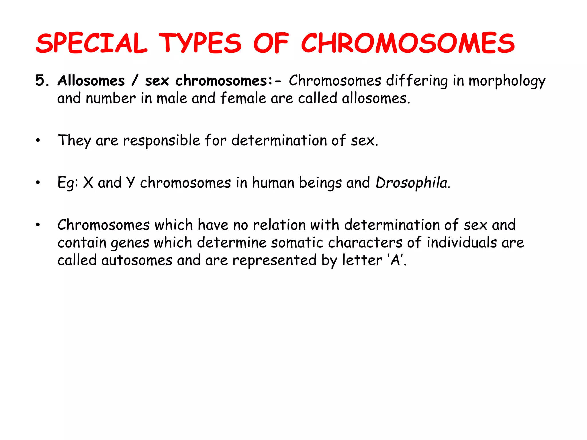 Chromosome Structure & Function | PPTX