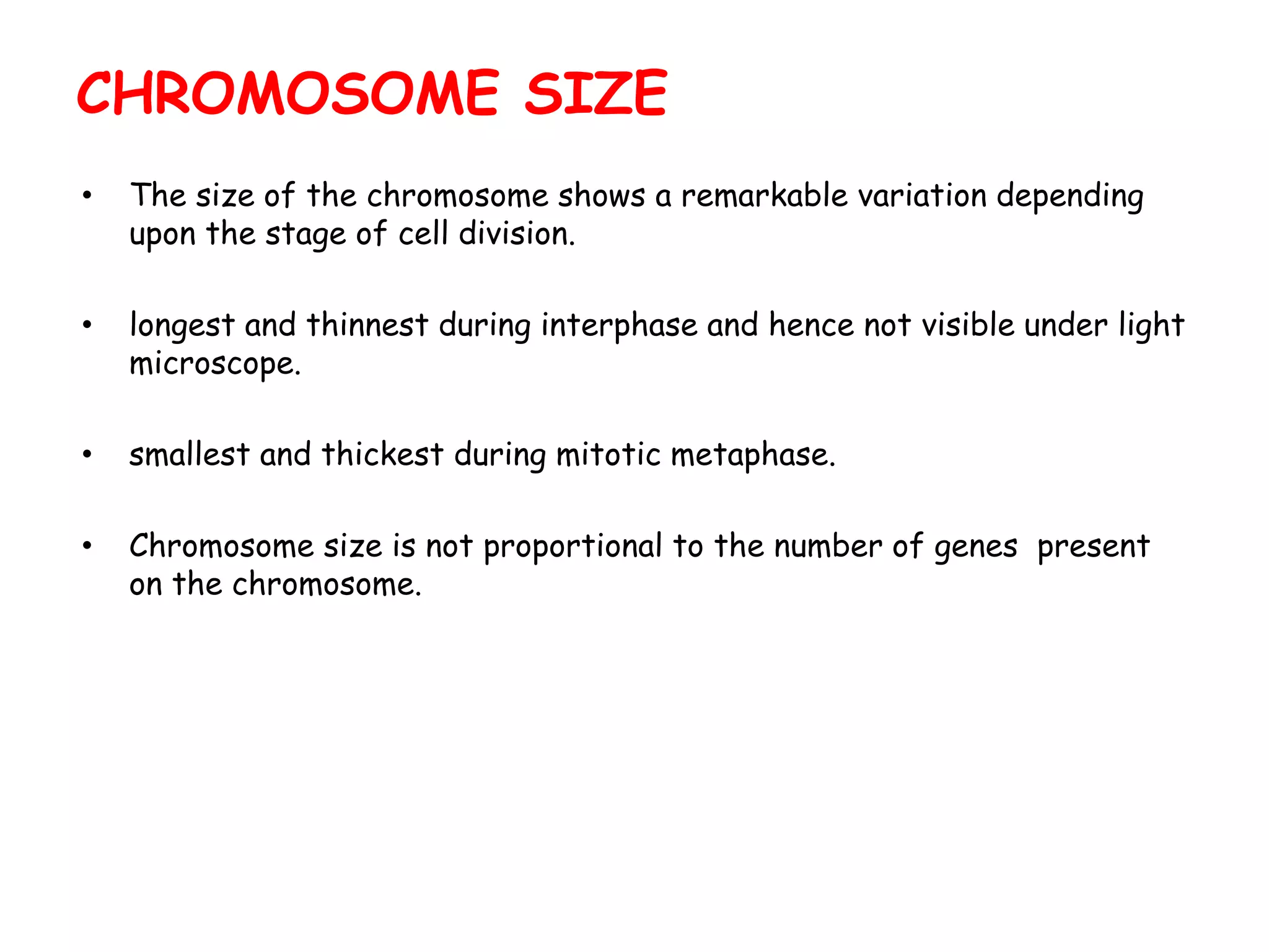 Chromosome Structure & Function | PPTX