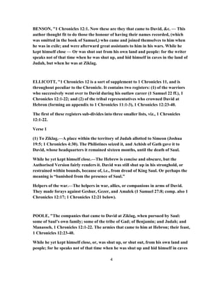 1 chronicles 12 commentary | PDF