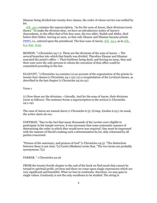 1 chronicles 24 commentary | PDF