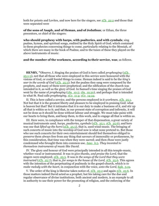 1 chronicles 25 commentary | PDF