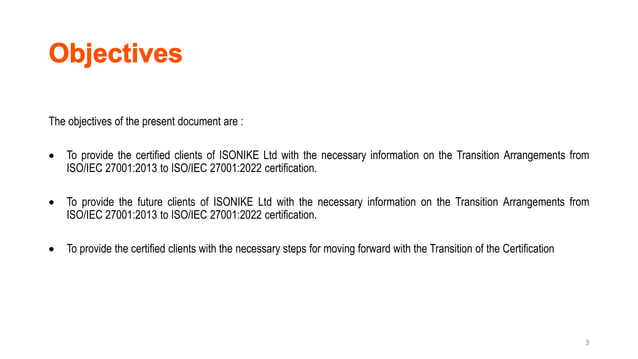 ISO/IEC 27001:2022 Transition Arragements | PDF