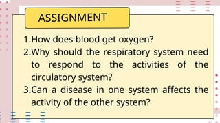 1 CIRCULATORY SYSTEM topic grade 1 first | PPTX