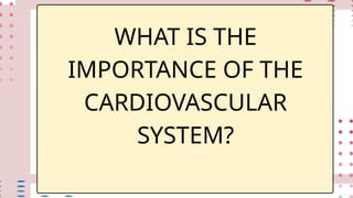 1 CIRCULATORY SYSTEM topic grade 1 first | PPTX