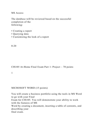 1 CIS105 Survey of Computer Information Systems Fi.docx