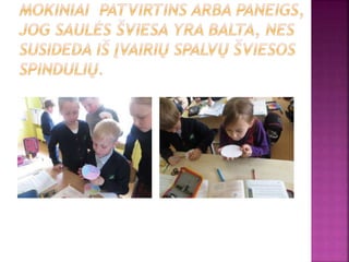 Spalvų vilkelis | PPT