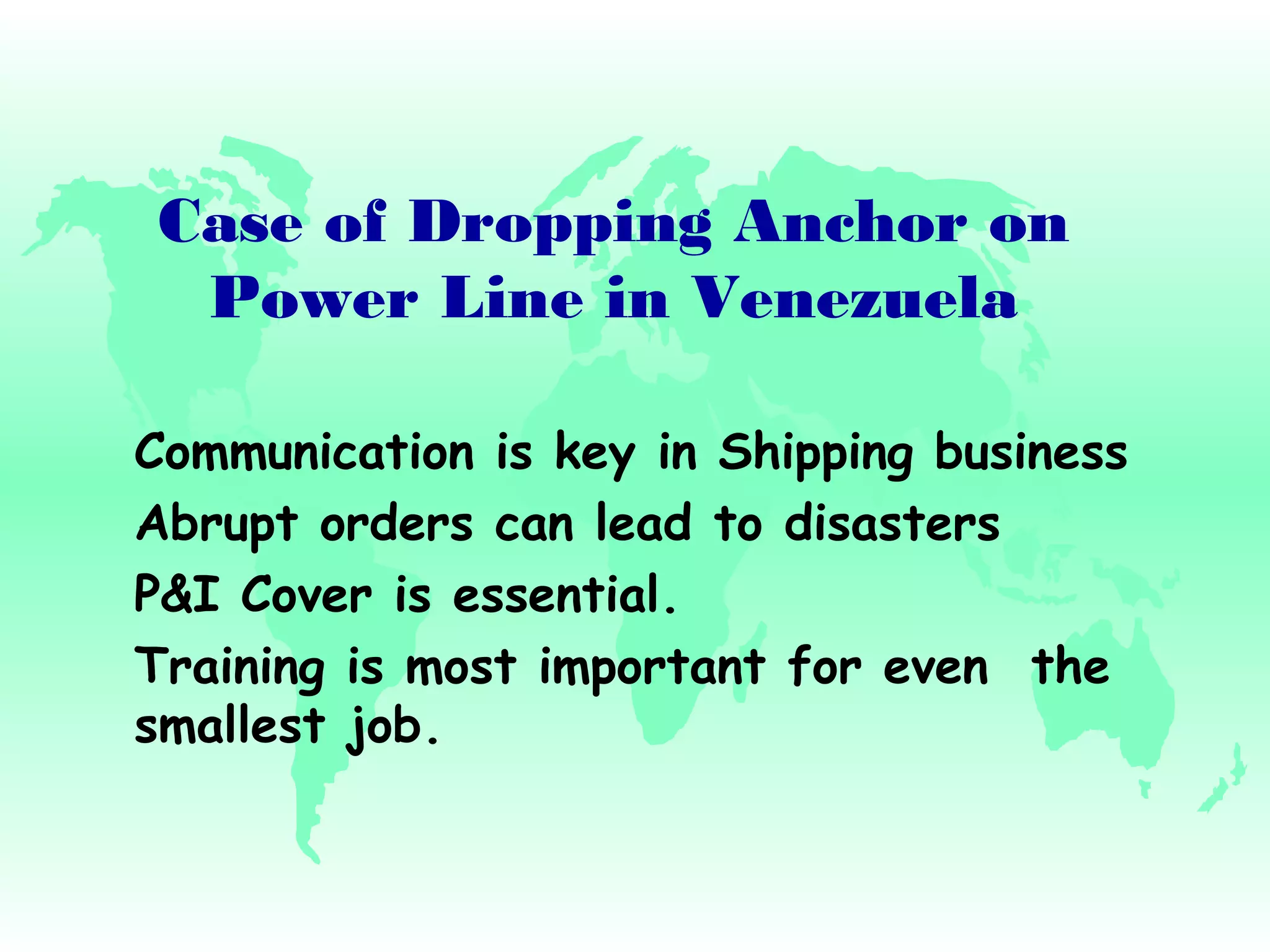 C K Sharma - Commercial Maritime Perils - 27 Nov 2013 | PPT