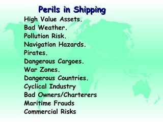 C K Sharma - Commercial Maritime Perils - 27 Nov 2013 | PPT