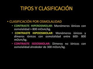 MEDIOS DE CONTRASTE EN RADIOLOGIA ESPECIAL | PDF