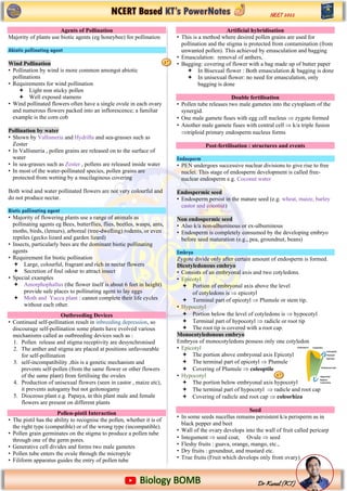 1) Class 12 Bio - MIND MAPS and Power notes - KT sir.pdf