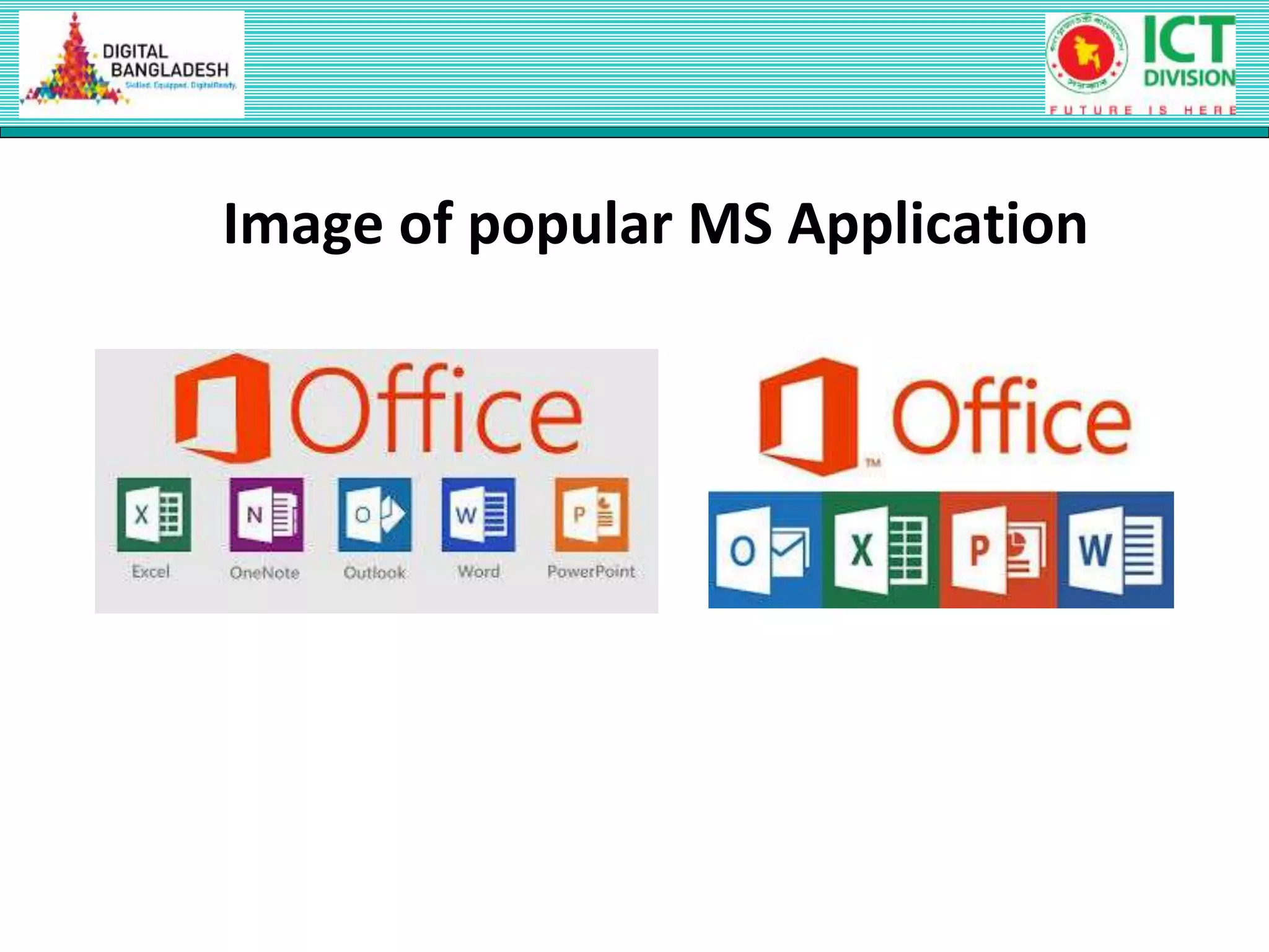 1 class 7 ms office application | PPT