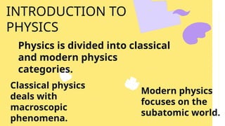 Classical vs. Modern Physics and Theory of Relativity.pptx